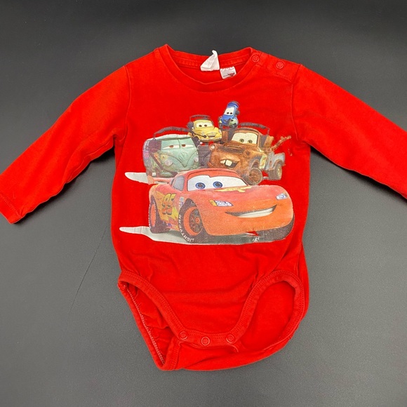 H&M | One Pieces | Disney Cars 2 Infant 69 Months Red Long Sleeve ...
